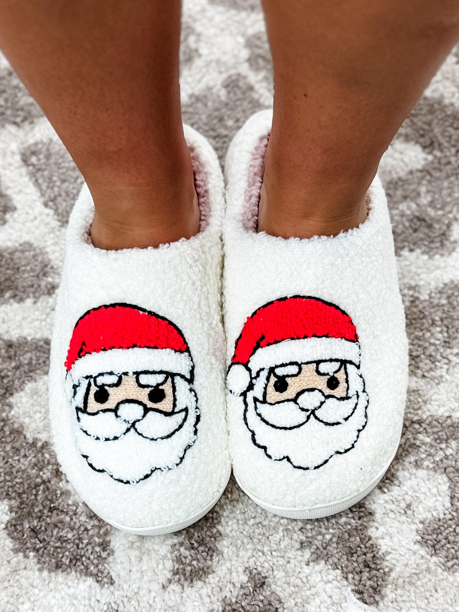 Santa Claus Slippers – Re-Fabbed Boutique