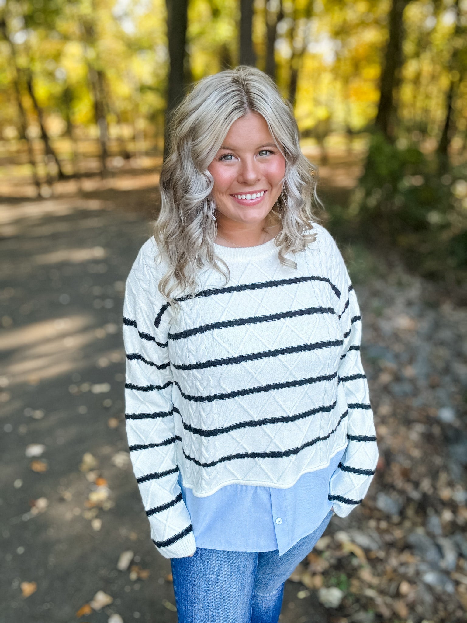 Bold Lines Sweater – Re-Fabbed Boutique