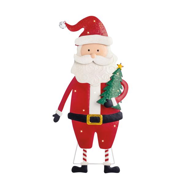 Mud Pie Santa Light-Up Sitter – Re-Fabbed Boutique