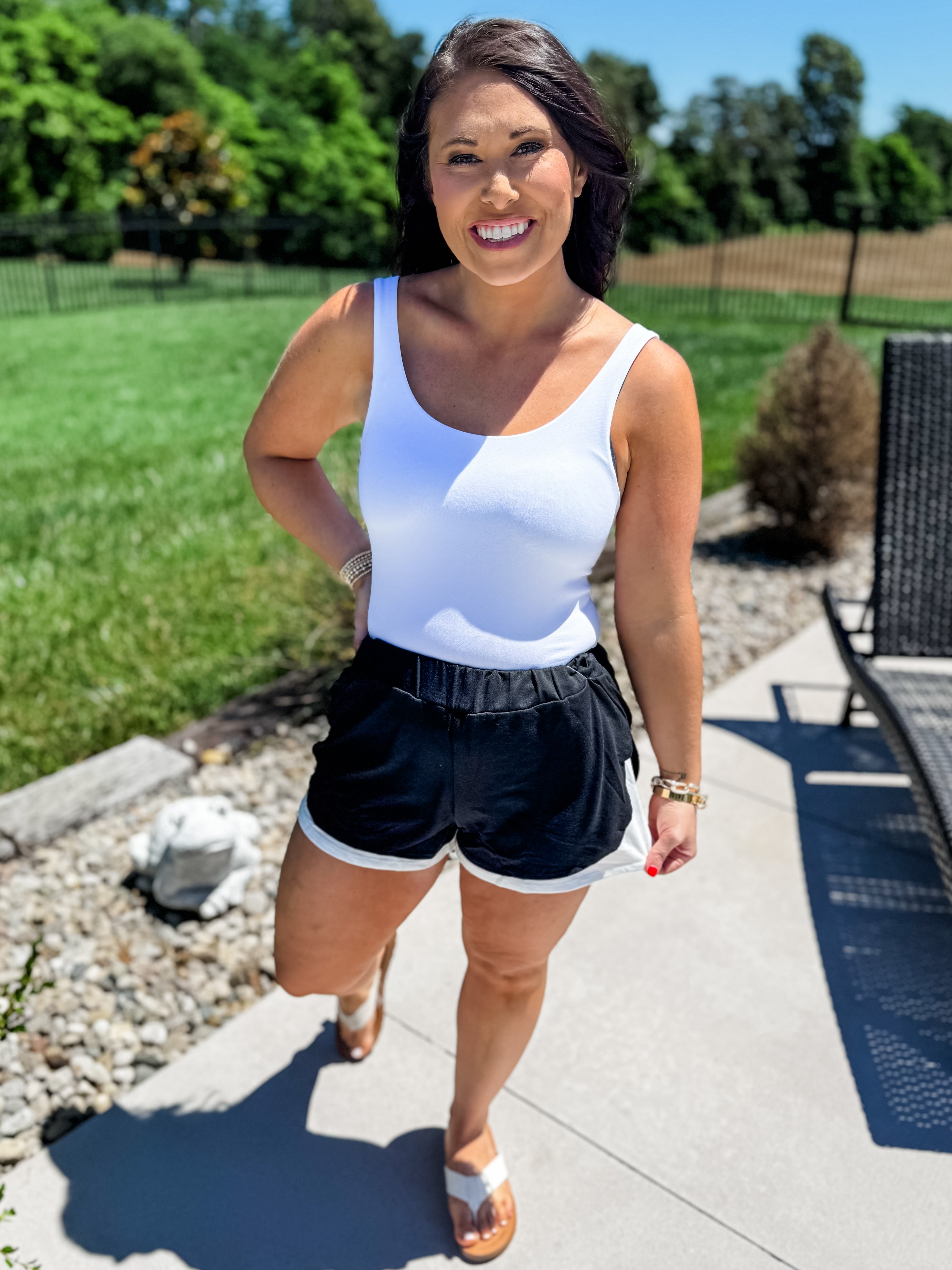 Sidekick Shorts - Black DOORBUSTER – Re-Fabbed Boutique