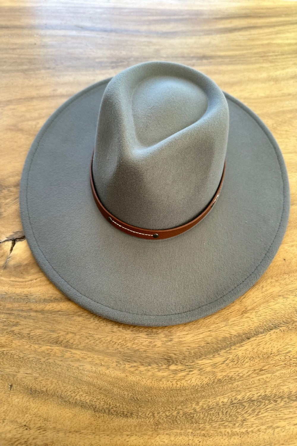 Bramble Brim Hat - Grey – Re-Fabbed Boutique